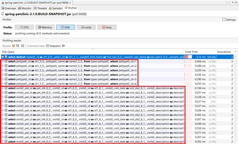 Jdbc Profiling With Visualvm Vlad Mihalcea