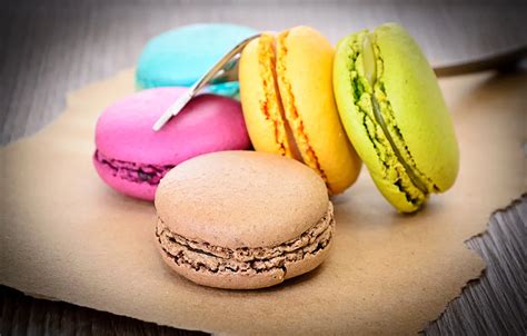 Обои печенье разноцветные Sweets Cookies Macaron макаруны на телефон и рабочий стол раздел