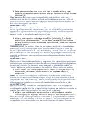 THESIS STATEMENTS Docx 1 Same Sex Classrooms Have Gone In And Out