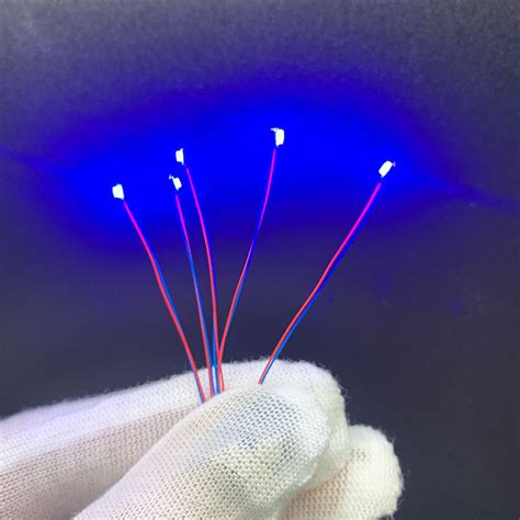 깜박이는 Led Smd 0805 3v Led 램프 모델 기차 사전 납땜 30cm 연결 와이어 기차 철도 레이아웃 우주선 건담 조명 예술 및 공예 Diy 장난감