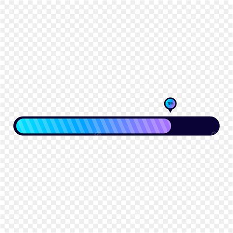 loading progress bar vector hd png images blue purple gradient black