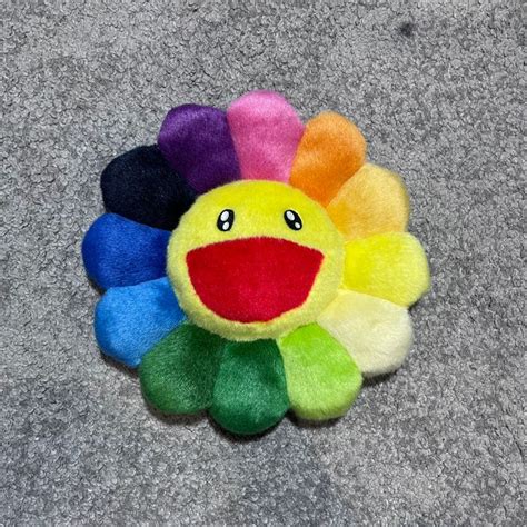 Takashi Murakami Takashi Murakami 30cm Rainbow Flower Plush Grailed