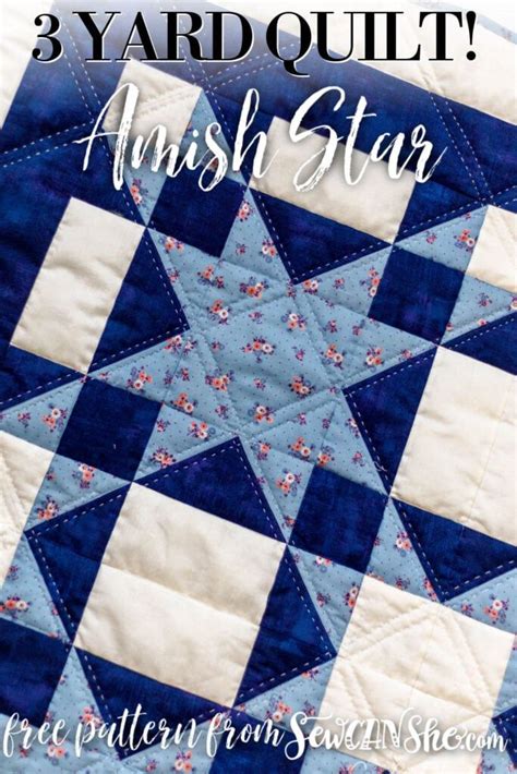 Free 3 Yard Quilt Pattern Aunt Dinah Artofit