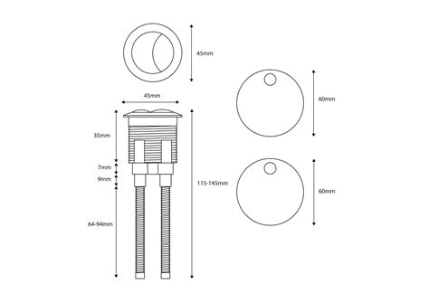 Black Seat Hinge Cover And Cistern Push Button Scudo Bathrooms Black Seat Hinge Cover And Cistern Push Button Scudo Bathrooms