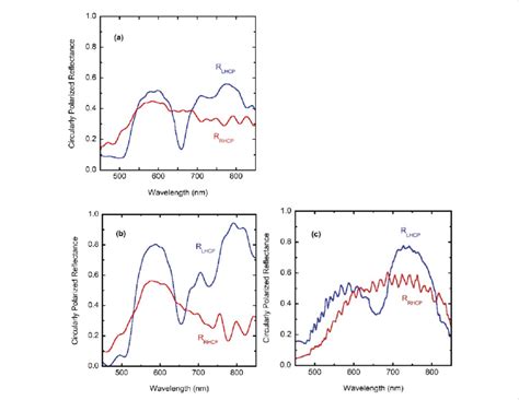 Measured Specular Reflectance Spectra Obtained From Decreasing