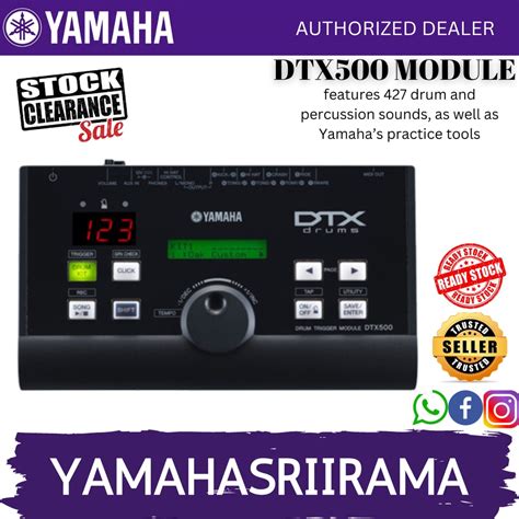 Dtx500 Trigger Module Dtx 500 Shopee Malaysia