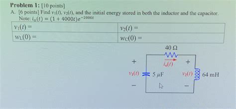 solved problem 1 [ 10 points] a [6 points] find