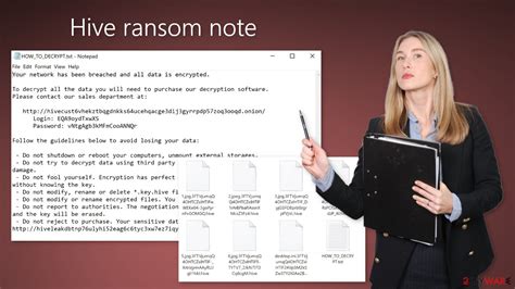 Remove Hive Ransomware Virus Recovery Instructions Included