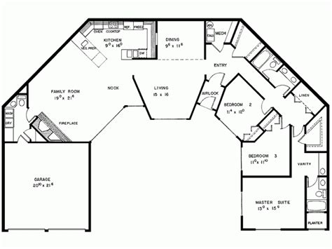 U Shaped Ranch With Courtyard House Design Pinterest U Shaped Ranch With Courtyard House Design Pinterest