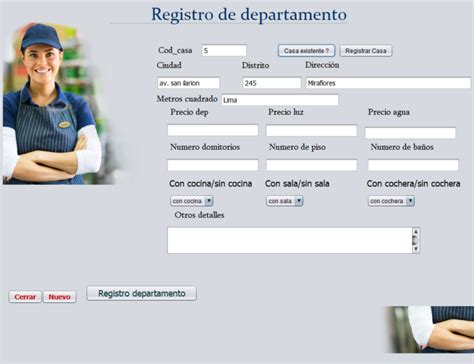 Sistema De Alquiler De Cuartos O Departamentos Java Mysql Compra