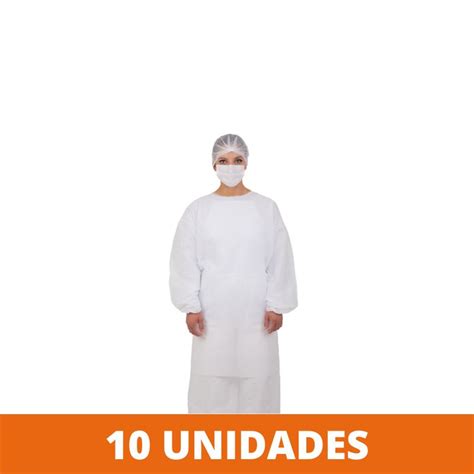 Avental Descartável HNDESC sem manga GR MX M Rosa TNT P Suprevida