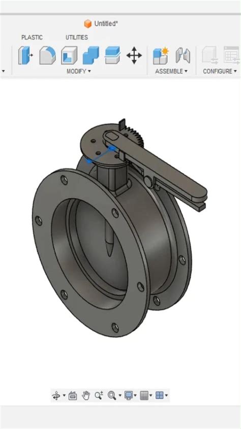 Flanged Hub Design In Solidworks Solidworks Tutorial In 2024