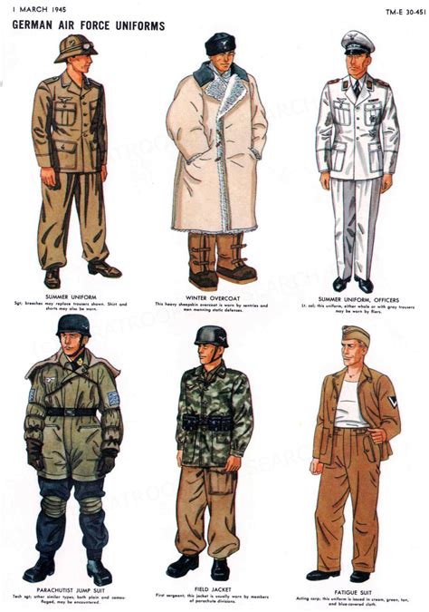 German Ww2 Forces Uniforms By Uniformenjoyer On Deviantart