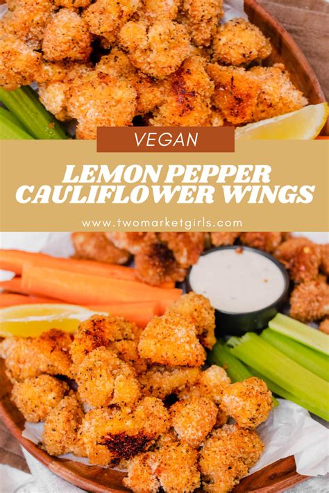 Gluten free lemon pepper cauliflower wings – Artofit