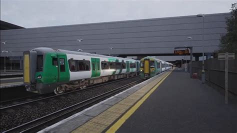 Tsw3 Class 387 Airport Service Gatwick Express Youtube