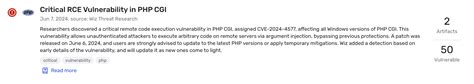 Cve 2024 4577 Rce In Php Cgi Everything You Need To Know Wiz Blog