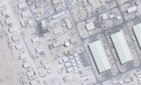 Satellite Images Confirm Iranian Missiles Crippled Us Al Udeid Bases Secure Comms Dome