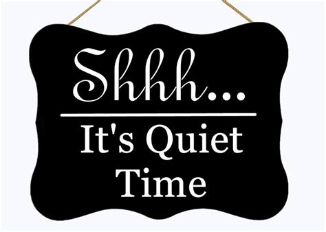 Shhh Quiet Zone