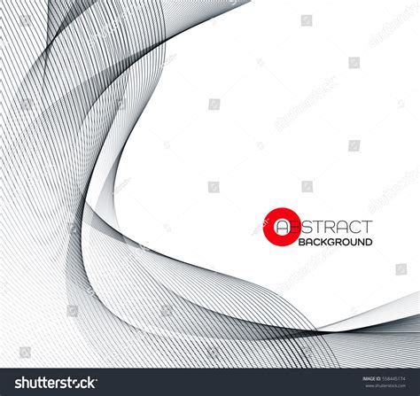 Vector Abstract Black Wave Design Element Stock Vector Royalty Free 558445174 Shutterstock