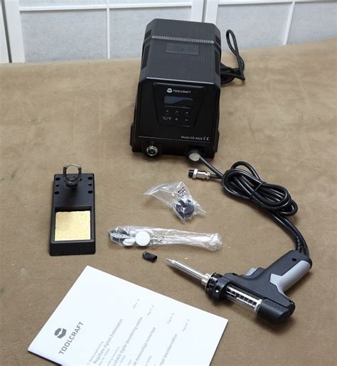 Toolcraft Zd 8925 Entlötstation Digital 90watt Entlötsaugpumpe