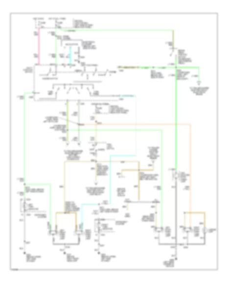 Exterior Lights — Ford Econoline E350 Super Duty 1999 Wiring Diagram