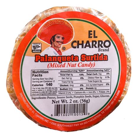 El Charro Palanqueta Surtida Mixed Nut Candy Shop Candy At H E B