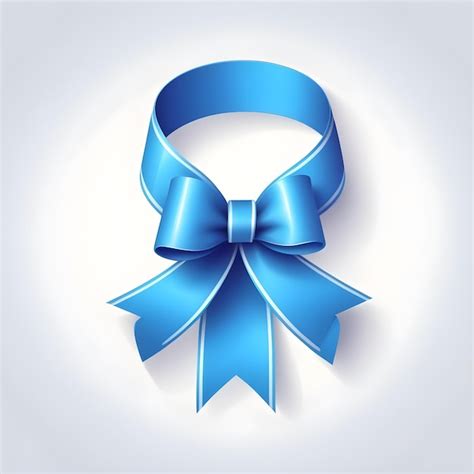 Premium Photo Blue Ribbon Cancer Prostat
