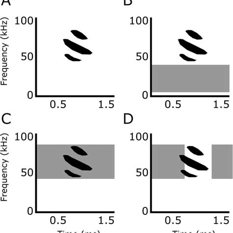 Experimental Playback Treatments Representative Echolocation Calls Of