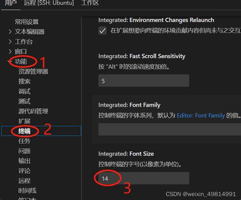 Vs Code中调整输出窗口、终端窗口字体大小vs输出窗口显示怎么设置 Csdn博客 Vs Code中调整输出窗口、终端窗口字体大小vs输出窗口显示怎么设置 Csdn博客