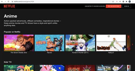 How To Unlock All Anime On Netflix A Guide To The Anime Category
