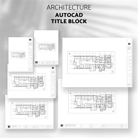 De Cartouches Darchitecte Moderniste Modèle De Cartouche Autocad