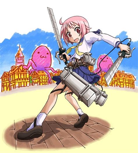 Attack On Yuyushiki Yuzuko Ryuyushiki