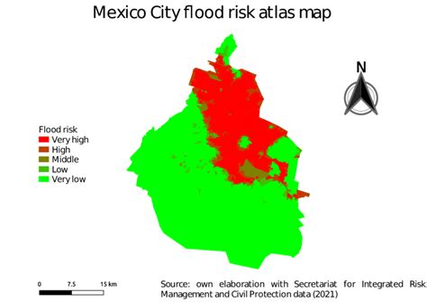 Mexico City Flood Risk Atlas Map Download Scientific Diagram