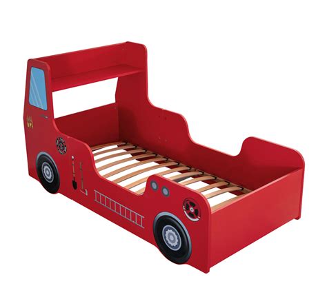 Brandweerbed Autobed Jongensbed Rood 190 X 90 Cm