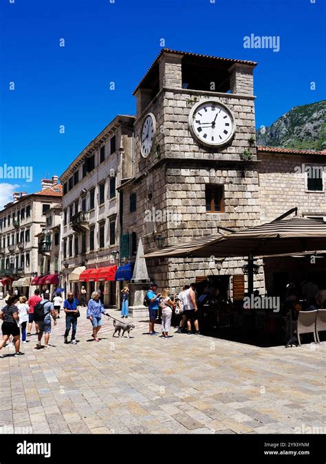 Kotor Clock Tower Kotor Unesco World Heritage Site Montenegro