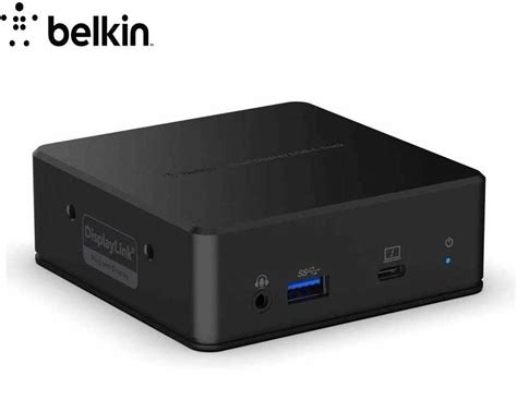 Belkin Inc002qcbk 8 In 1 Usb C Docking Station Black Online At Best