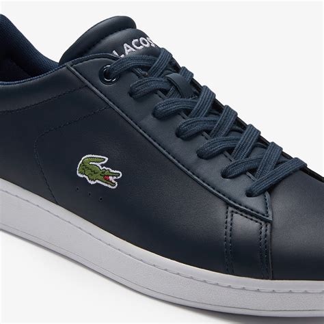 Mens Carnaby Evo Leather Trainers Lacoste