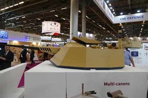 Cockerill Tourelle Cpws 2 Eurosatory 2018 Le Monde De
