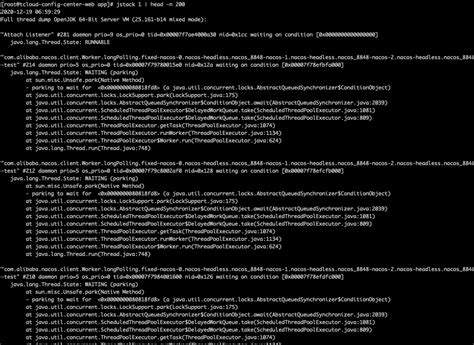 Comalibabanacosclientworkerlongpolling发生线程死锁 · Issue 4524 · Alibabanacos · Github