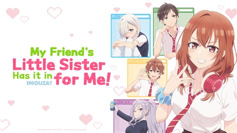 My Friends Little Sister Has It In For Me на русском Crunchyroll