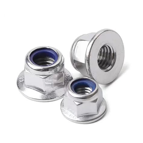 Nylon Lock Nuts With Flange Helei Standard Parts