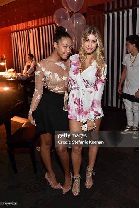 Truly Young And Maddie Simpson Attend Sweet Suspenses Millie News