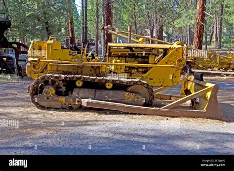 Machines Used In Logging At The Logging Museum In Collier Memorial State Park Oregon Usa