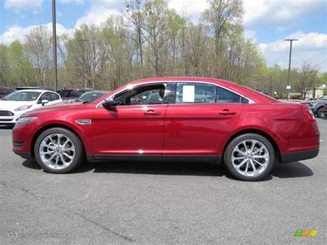 Ruby Red 2018 Ford Taurus Limited Exterior Photo 126603206