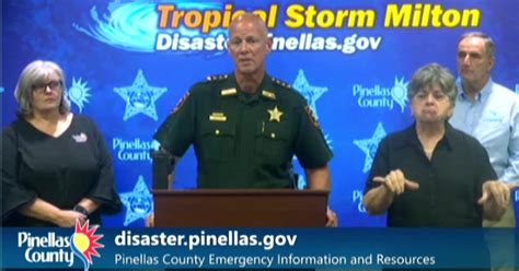 Pinellas Sheriff Vows To Shut Down Businesses That Dont Heed