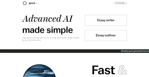 The Good Ai Smart Essays In Seconds Ai Powered Content Creation