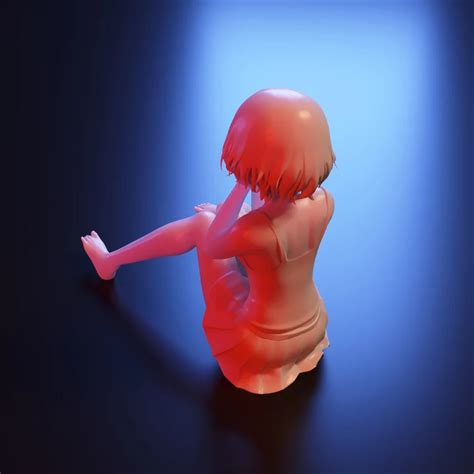 Anime Assy Girl Figure Digital 3d Files To Download 3d Model