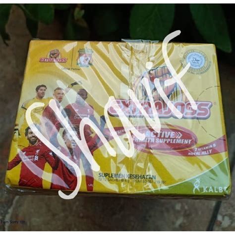 Jual Extra Joss Active Extrajoss Minuman Energi Kotak Isi 12 Sachet
