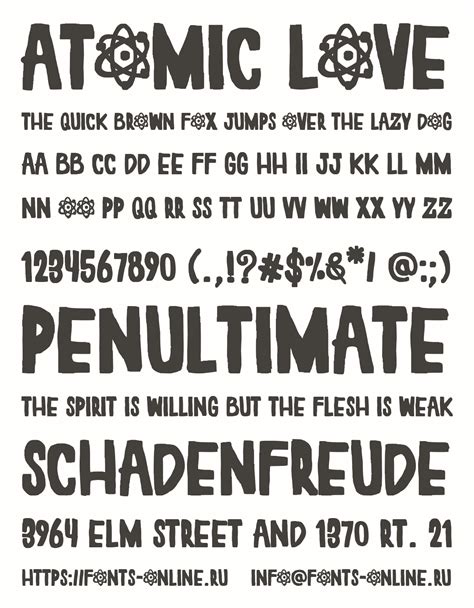 Atomic Love Font