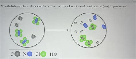 Solved Write The Balanced Chemical Equation For The React